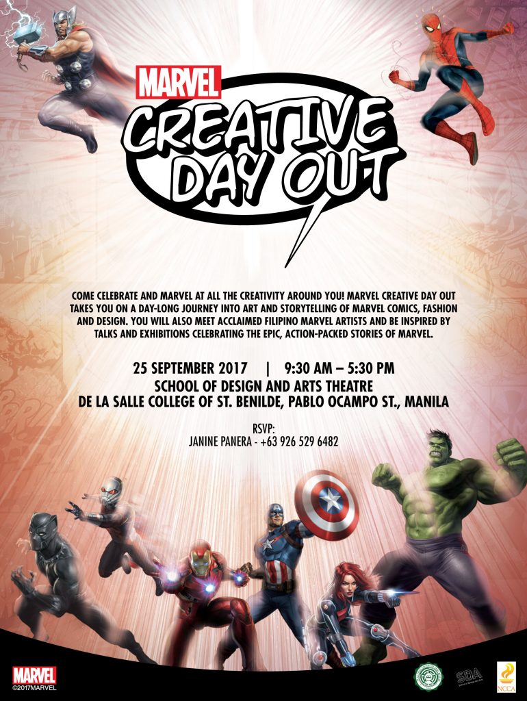 Award-winning Marvel Creative Day Out 2017 - Athena Tria